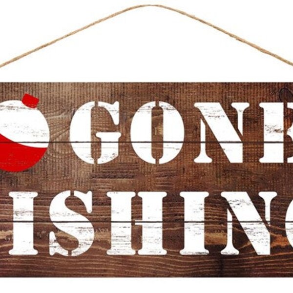 Gone Fishing Sign - Etsy
