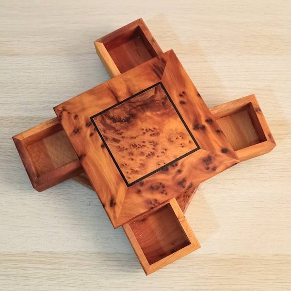 Secret Compartment Box - Etsy
