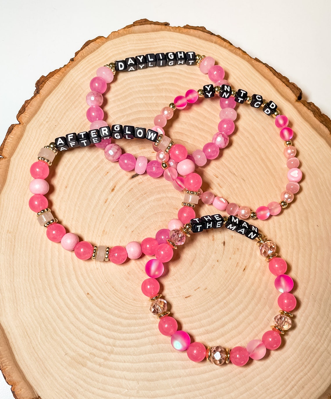 Era’s Tour Swiftie Bracelet Stack - Lover Era - 4 Piece - Daylight ...