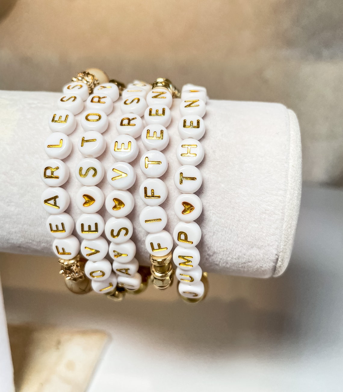 Eras Tour Swiftie Bracelet Stack Fearless Era Taylor - Etsy