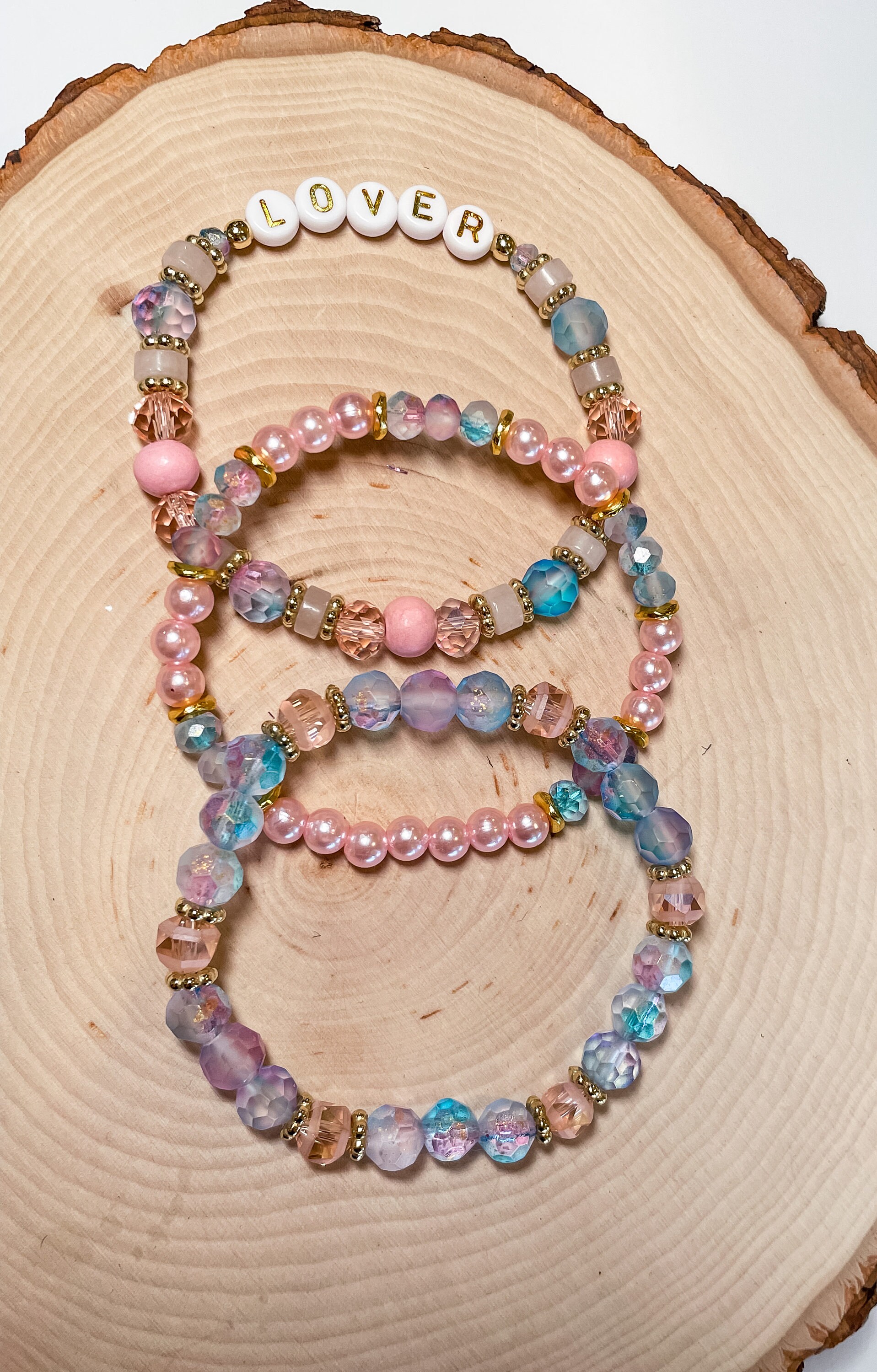 Eras Tour Swiftie Bracelet Stack Lover Era 3 Piece lover - Etsy