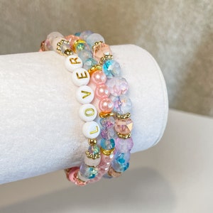 Eras Tour Swiftie Bracelet Stack Lover Era 3 Piece lover - Etsy