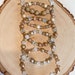 Neutral & Gold Toned Bracelet Stack - 5 Piece - Etsy