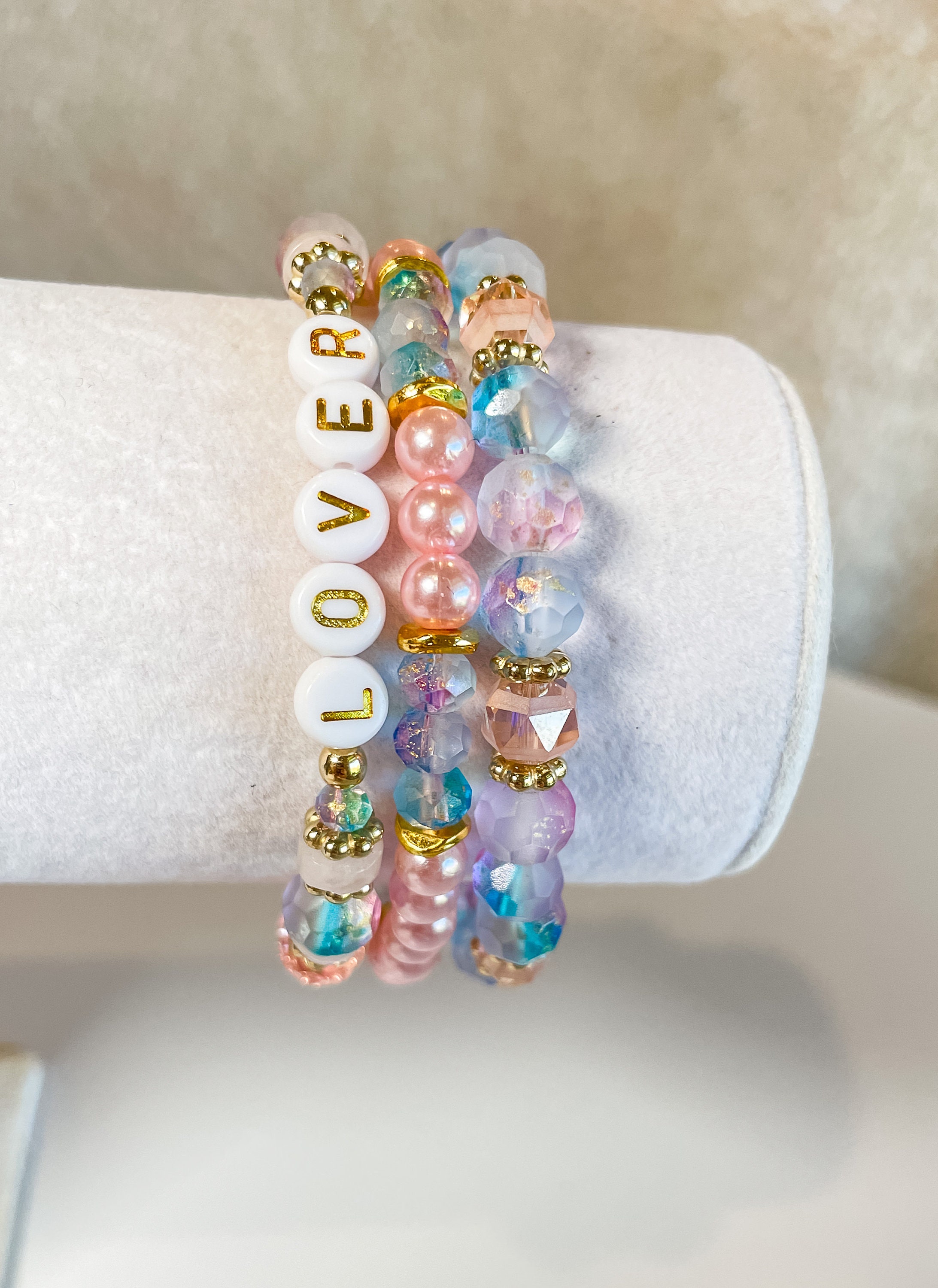 Eras Tour Swiftie Bracelet Stack Lover Era 3 Piece lover - Etsy