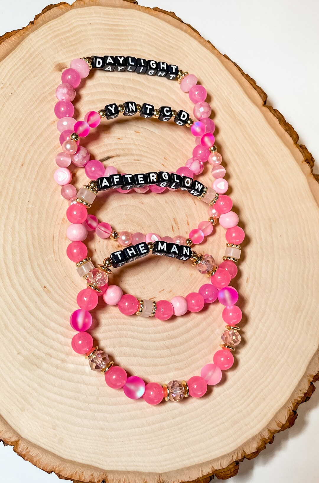 Era’s Tour Swiftie Bracelet Stack - Lover Era - 4 Piece - Daylight ...