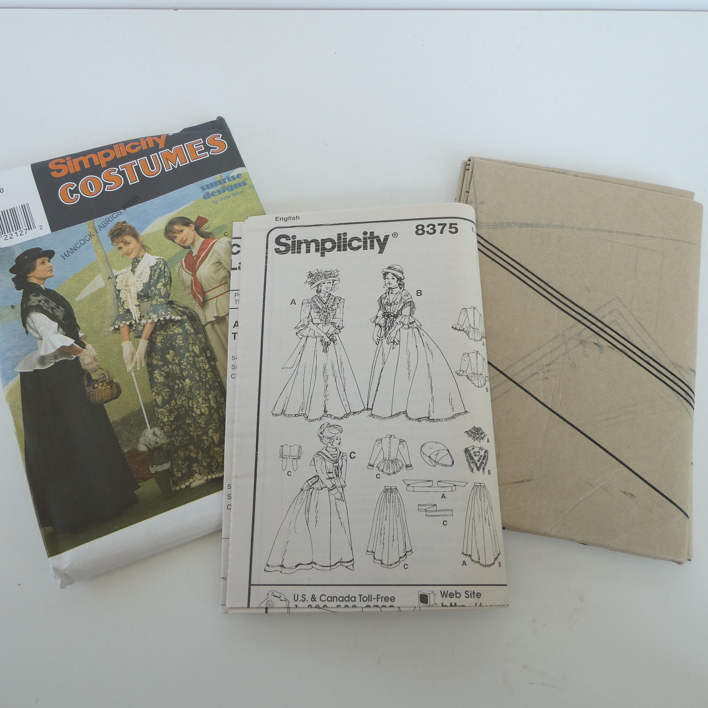 Vintage Simplicity 8375 Sewing Pattern UNCUT Edwardian Titanic Walking ...