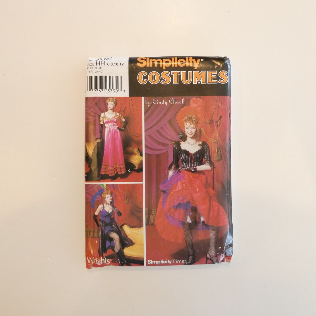 Vintage Simplicity Sewing Pattern #0662 UNCUT Misses Costume Dancer ...