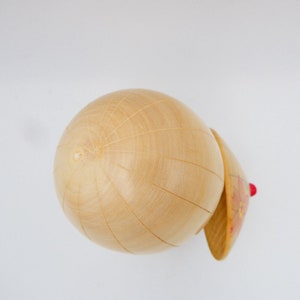 Kokeshi Doll Girl With Parasol Umbrella Japanese Artist Sosaku Signed ...