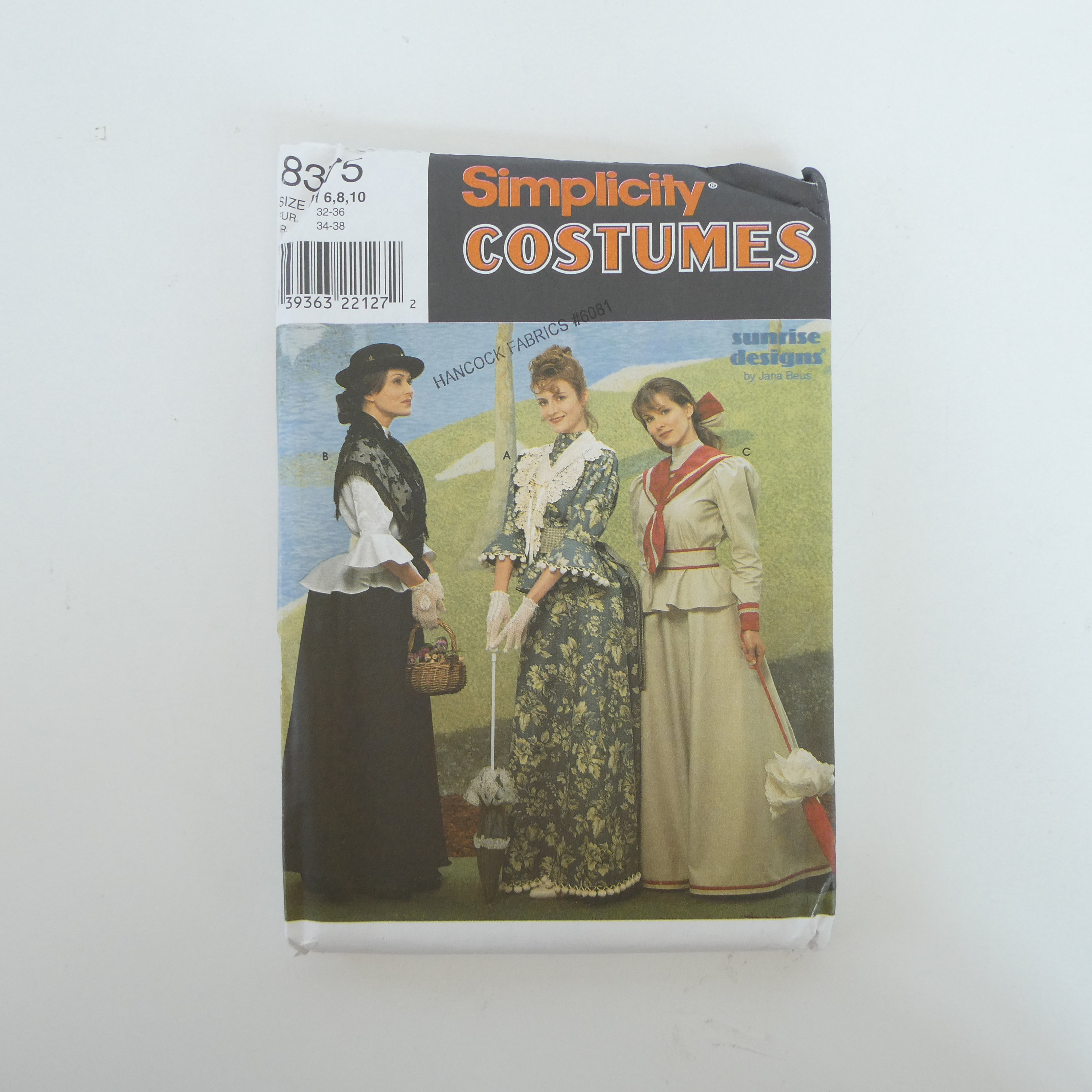 Vintage Simplicity 8375 Sewing Pattern UNCUT Edwardian Titanic Walking ...