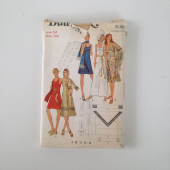 Vintage '70's Butterick 6259 Sewing Pattern UNCUT Tank - Etsy