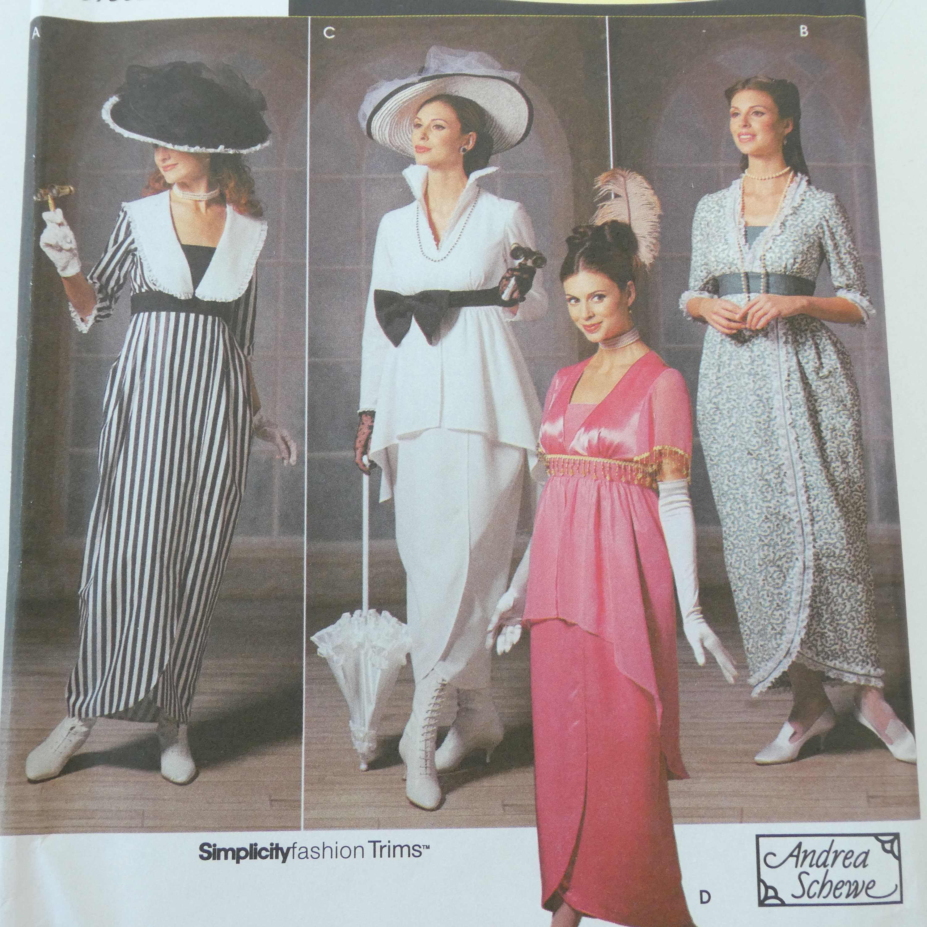Vintage Simplicity 9699 Costume Sewing Pattern UNCUT Andrea Schewe ... Vintage Simplicity 9699 Costume Sewing Pattern UNCUT Andrea Schewe ...