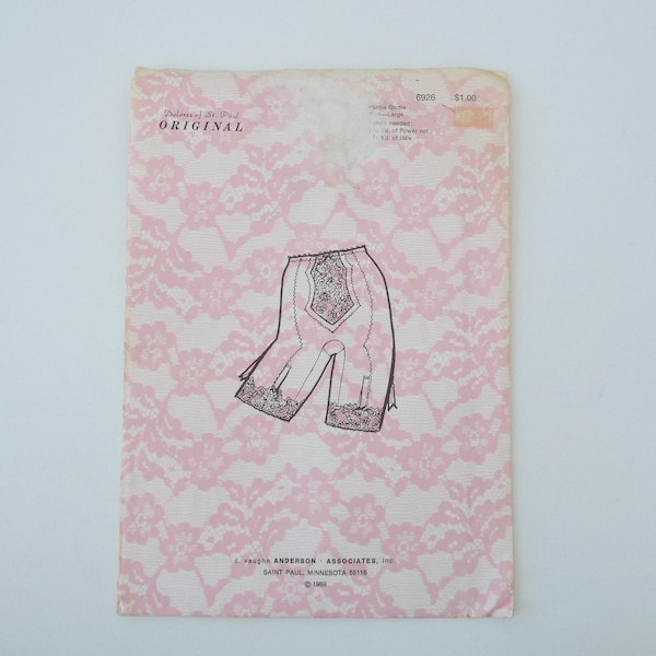 Girdle Pattern - Etsy