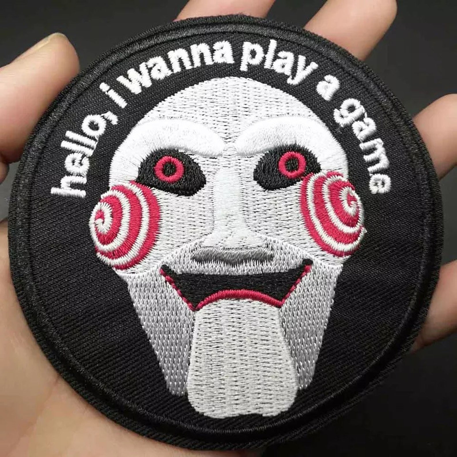 Saw Movie Patch Horror Movie Patches Scary Patches Clown - Etsy