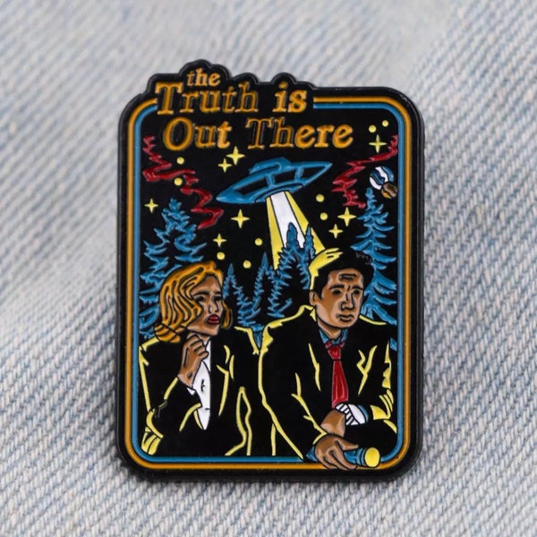 X Files Pin - Etsy