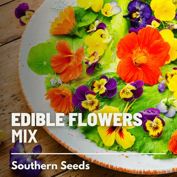 Edible Flowers - Etsy
