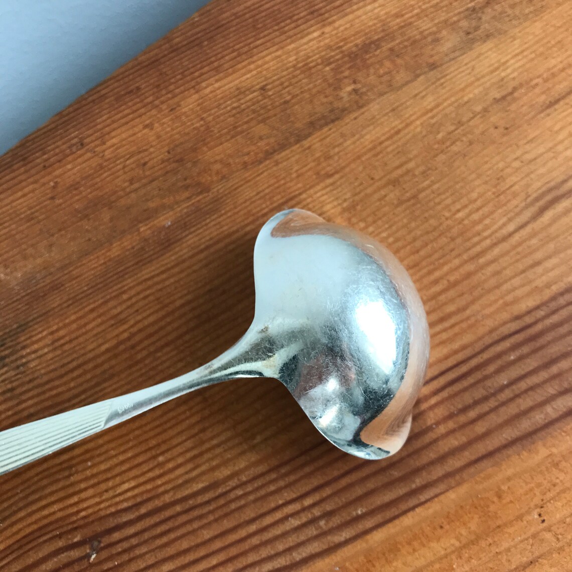 Silver Plated Antique Sauce Spoon Ladle - Etsy