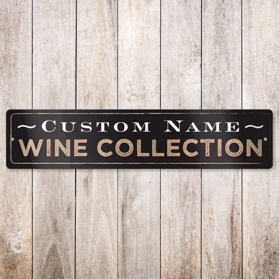 Wine Rack Sign Wine Sign Custom Wine Sign Wine Gift Home | Etsy