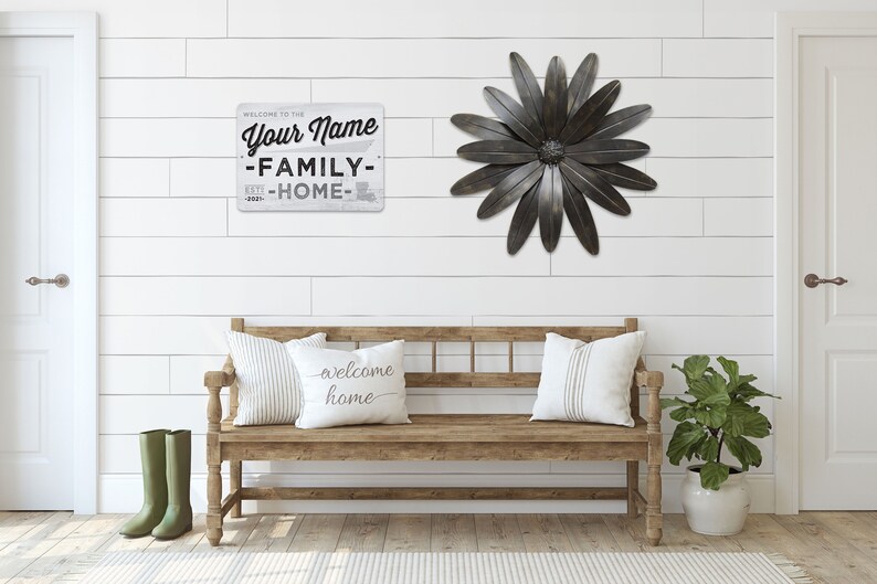 Modern Farmhouse Sign Custom Family Sign Custom Farmhouse - Etsy