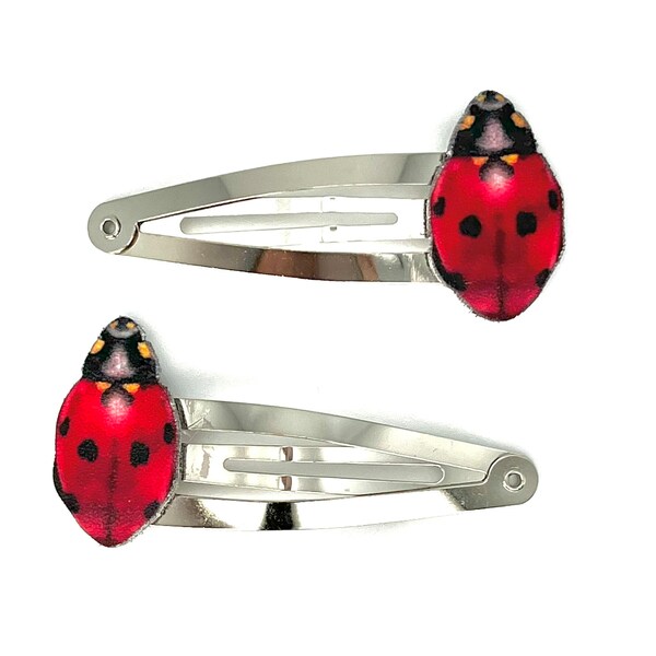 Ladybug Hair Clip - Etsy