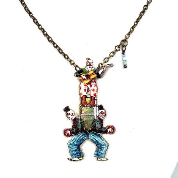 Clown Necklace - Etsy