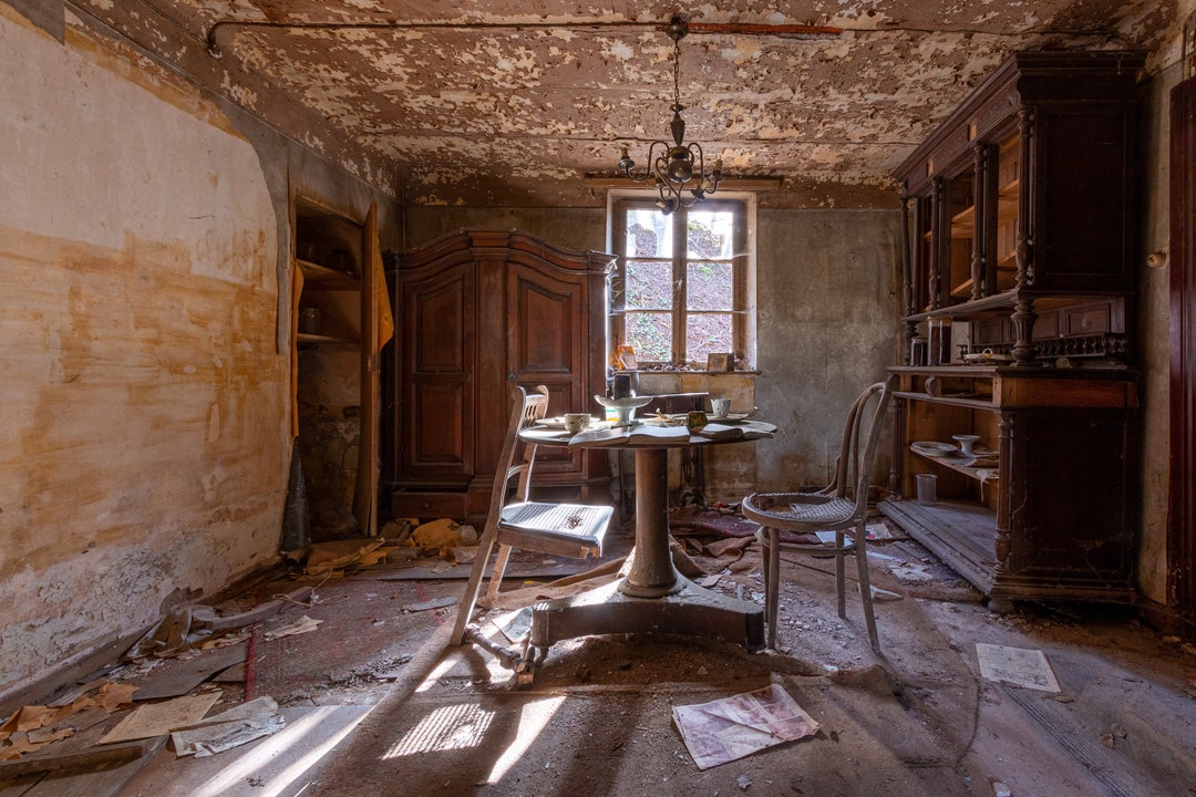 Urbex the Last Supper: Photograph Taken During the Exploration of an ...
