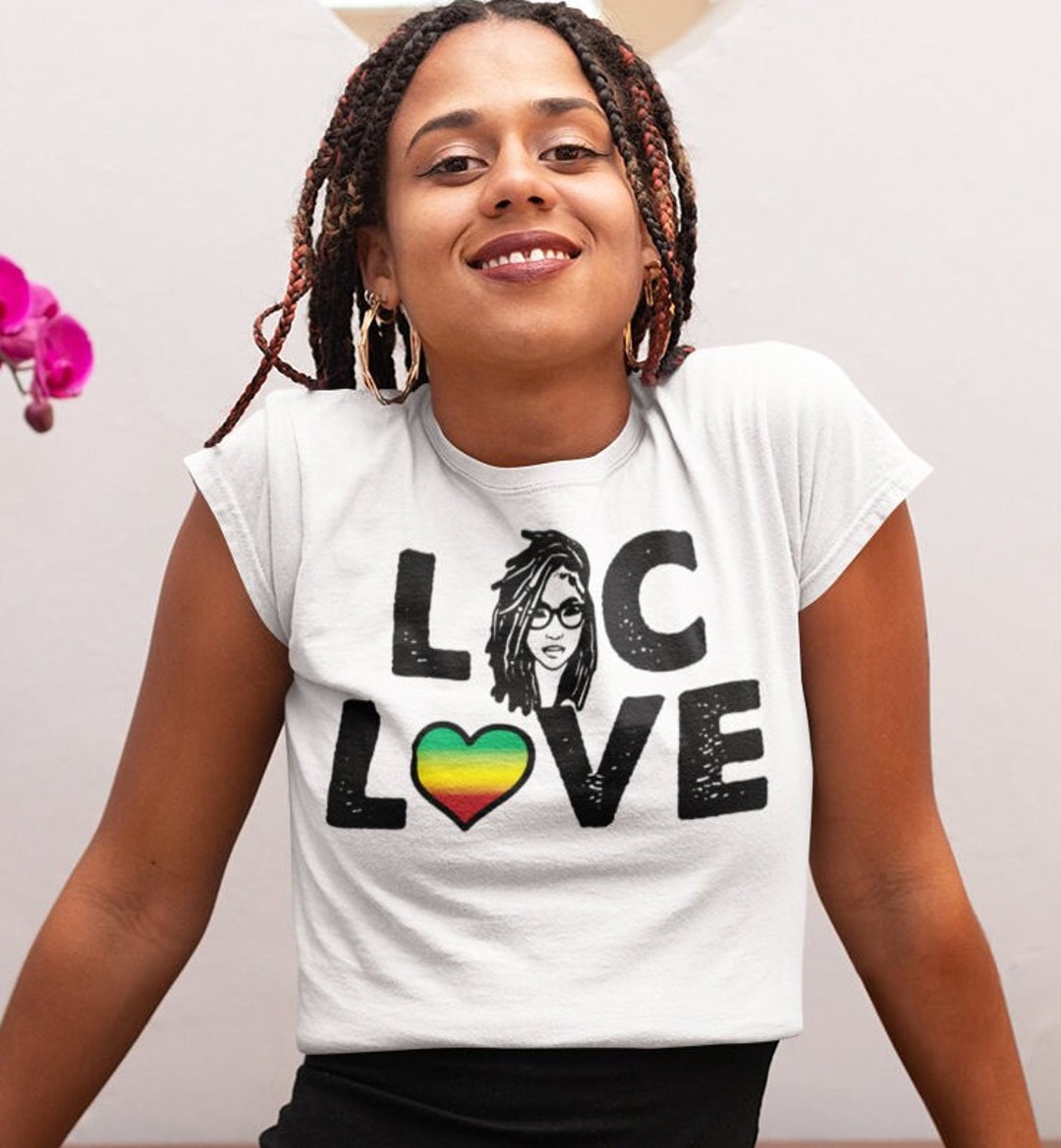 Loc Love T-Shirt, Loc'd T-shirt, Locs Shirt - Etsy España
