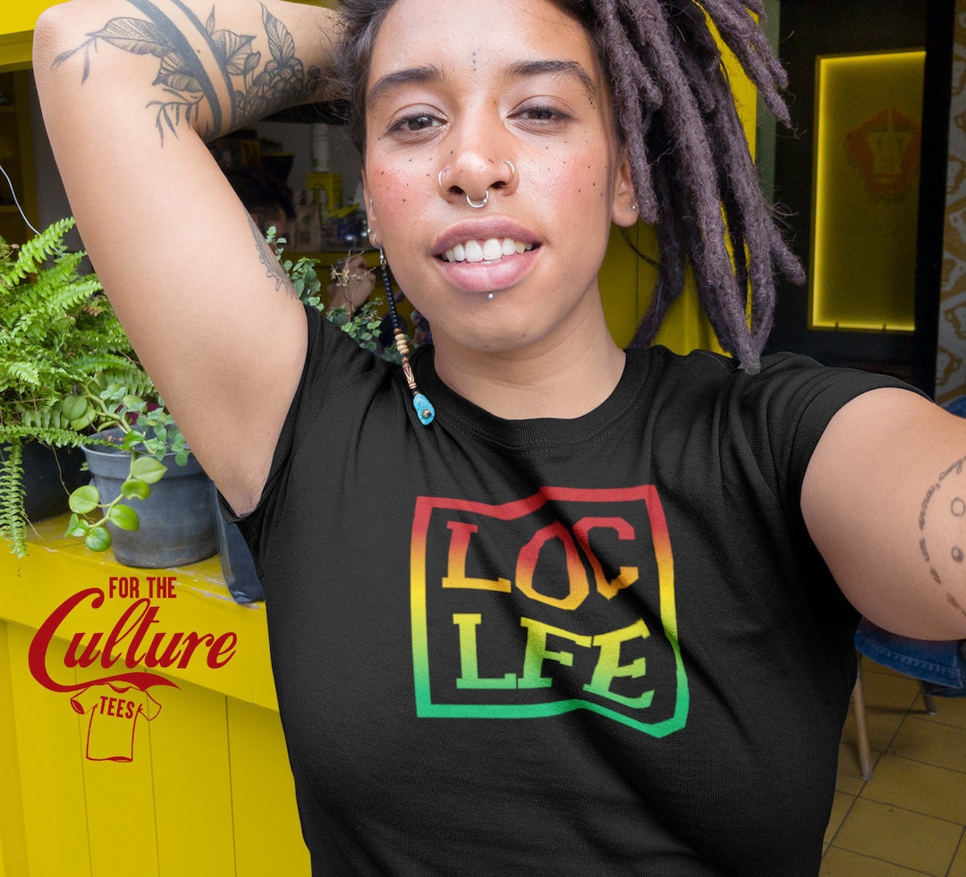 Loc Life, Loc'd Shirt, Locs Unisex T-shirt - Etsy