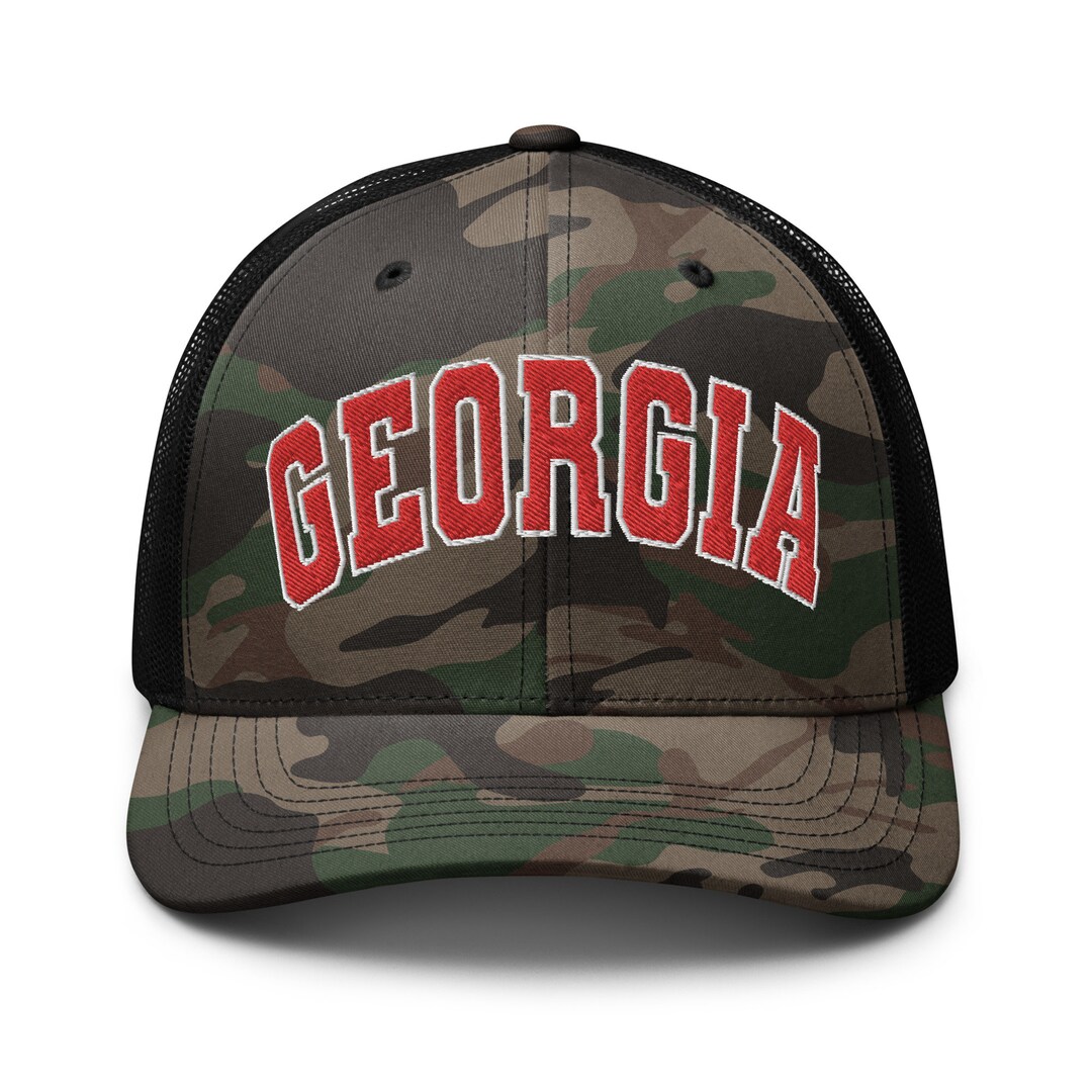 Georgia Camouflage Trucker Hat - Etsy