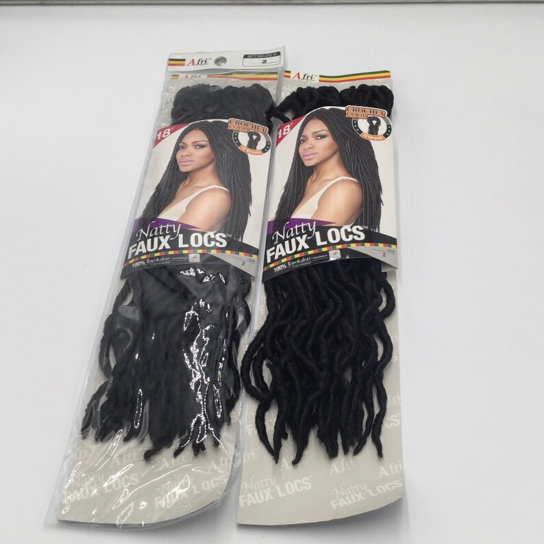 Natty Faux Locs - Etsy