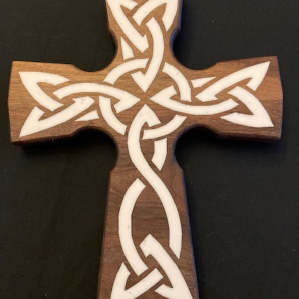 Wooden Celtic Cross - Etsy