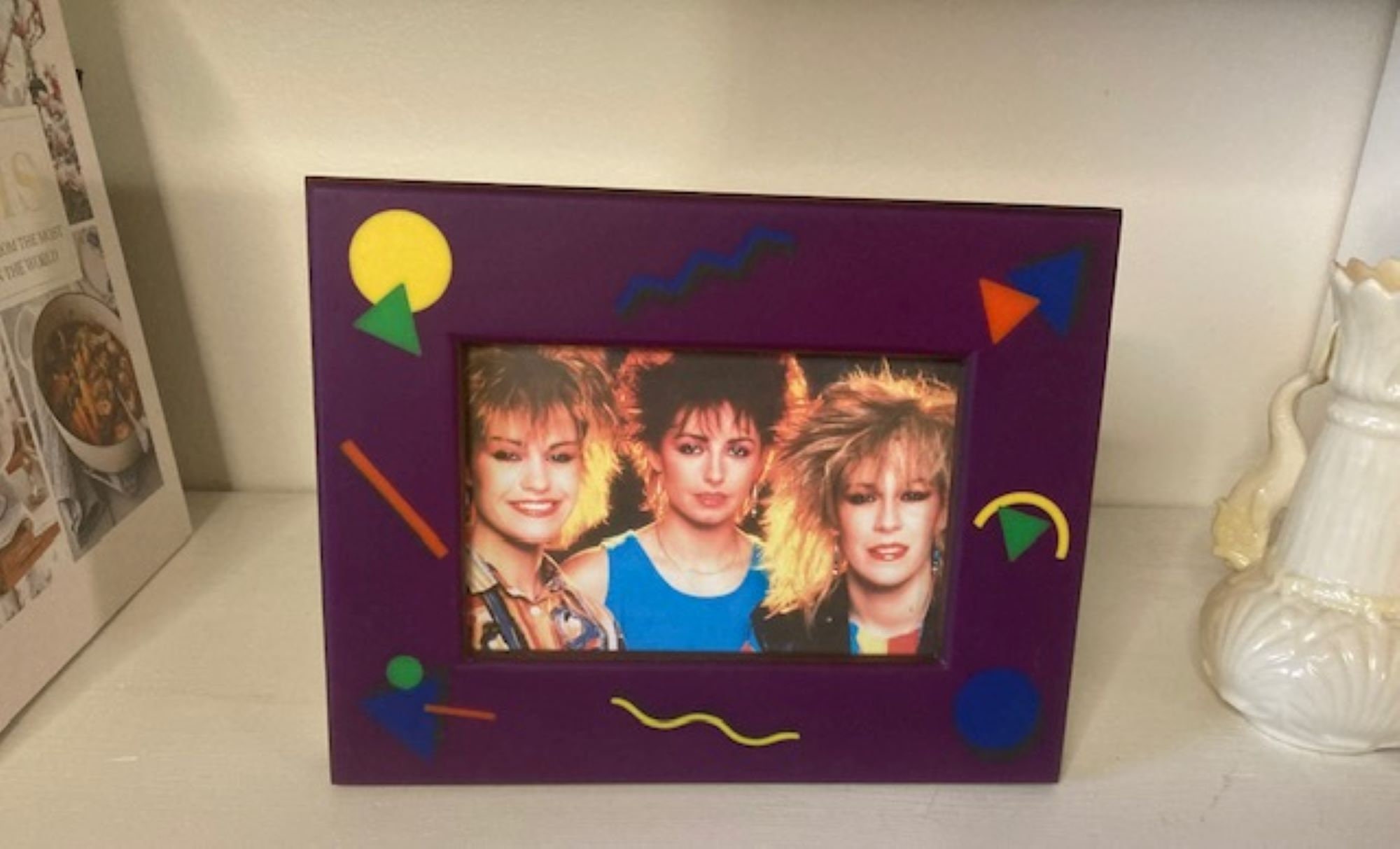 80s Retro 4x6 Frame Nostalgic Black Walnut Hardwood - Etsy