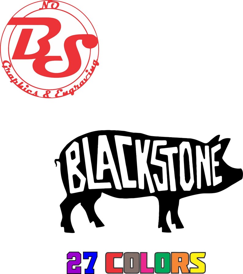6" Blackstone Grill Vinyl Decal BBQ Sticker Flat Top Hibachi Chef - Etsy