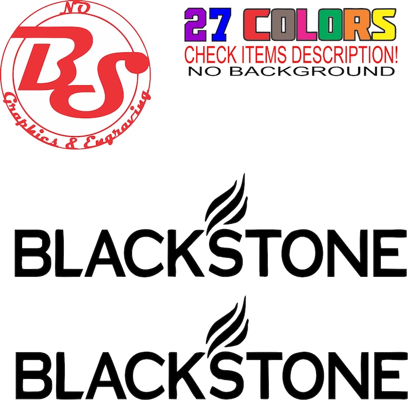 6" Blackstone Grill Vinyl Decal BBQ Sticker Flat Top Hibachi Chef - Etsy