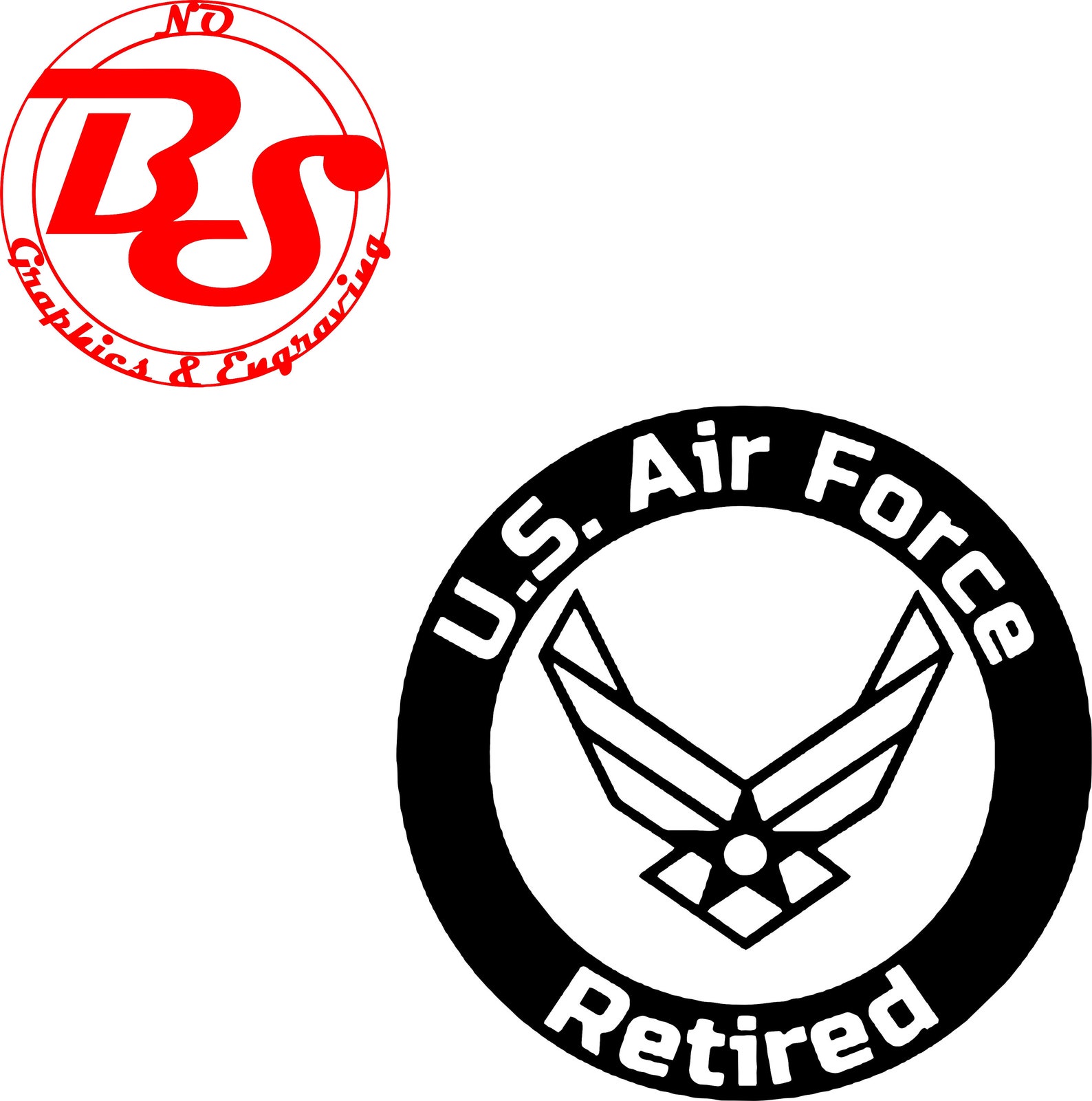 AIRFORCE MILITARY VETERAN Vinyl Decal Sticker Laptop Ipod Car Truck Suv ...