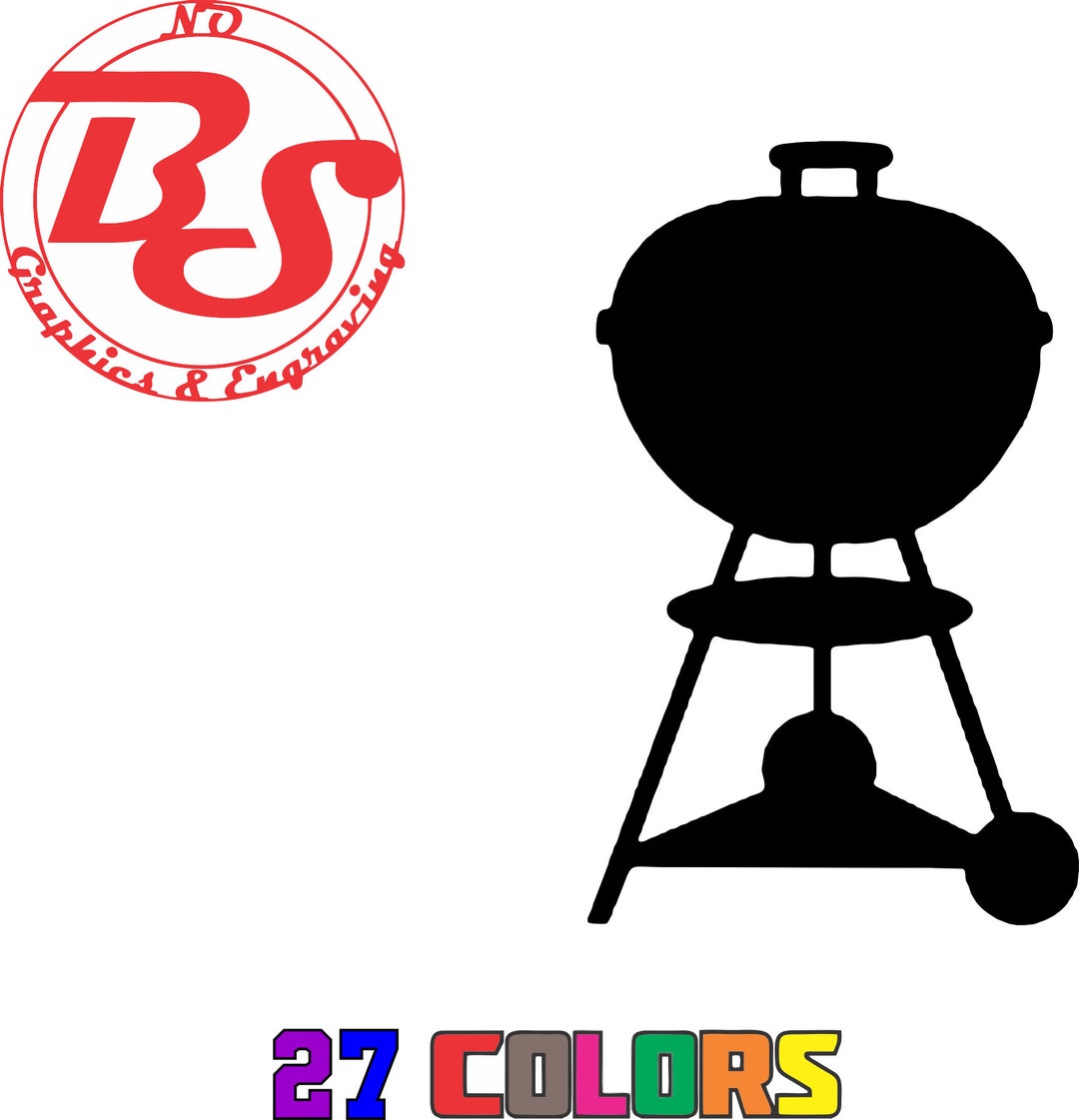 1-9" WEBER Decals Kettle Grill BBQ Food Men Beer Outdoor Vinyl Decal ...