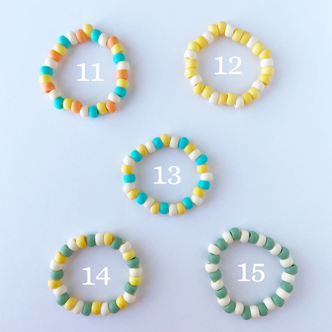 Personalized Custom Beaded Name Bracelets Custom Word Beaded - Etsy