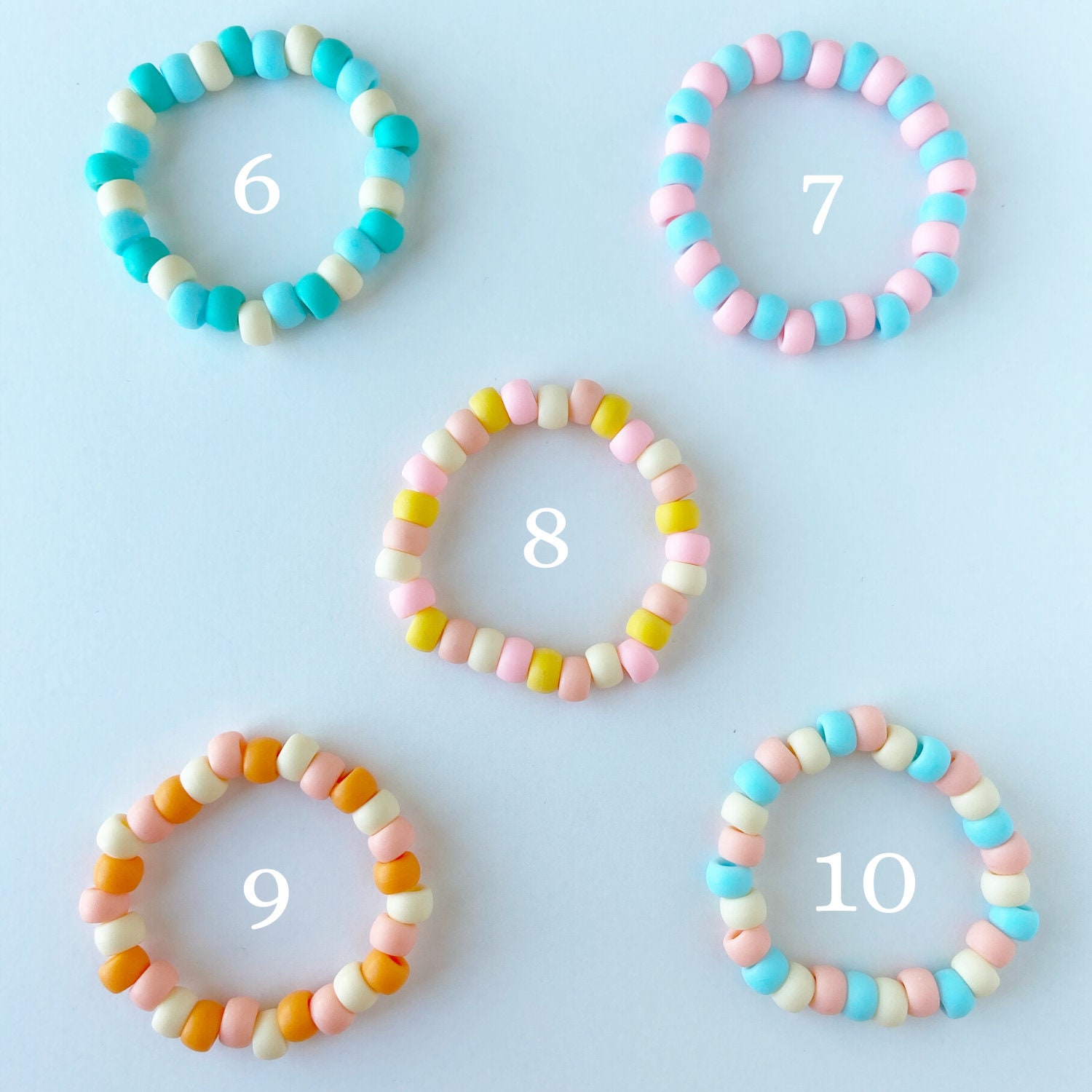 Personalized Custom Beaded Name Bracelets Custom Word Beaded - Etsy