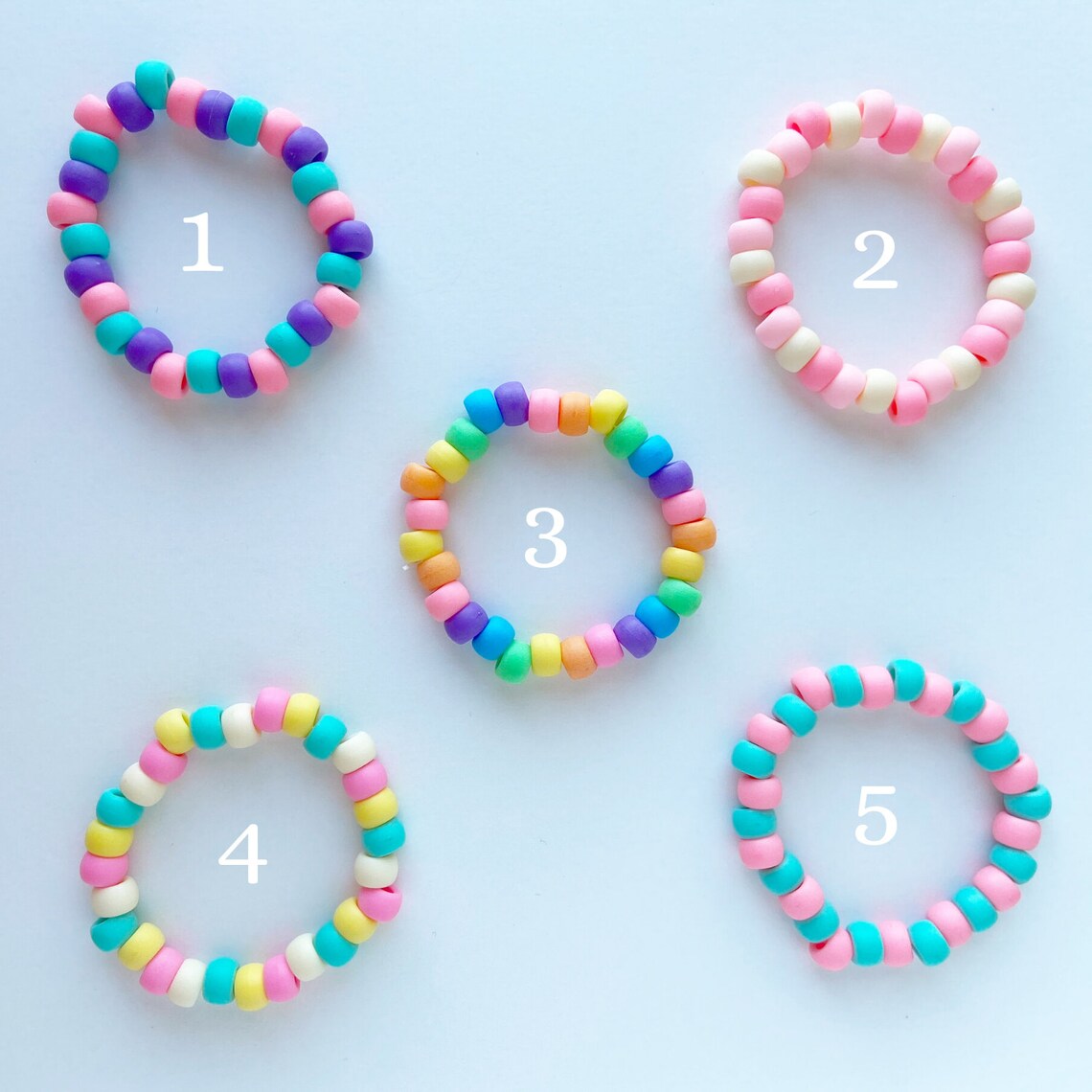 Personalized Custom Beaded Name Bracelets Custom Word Beaded - Etsy