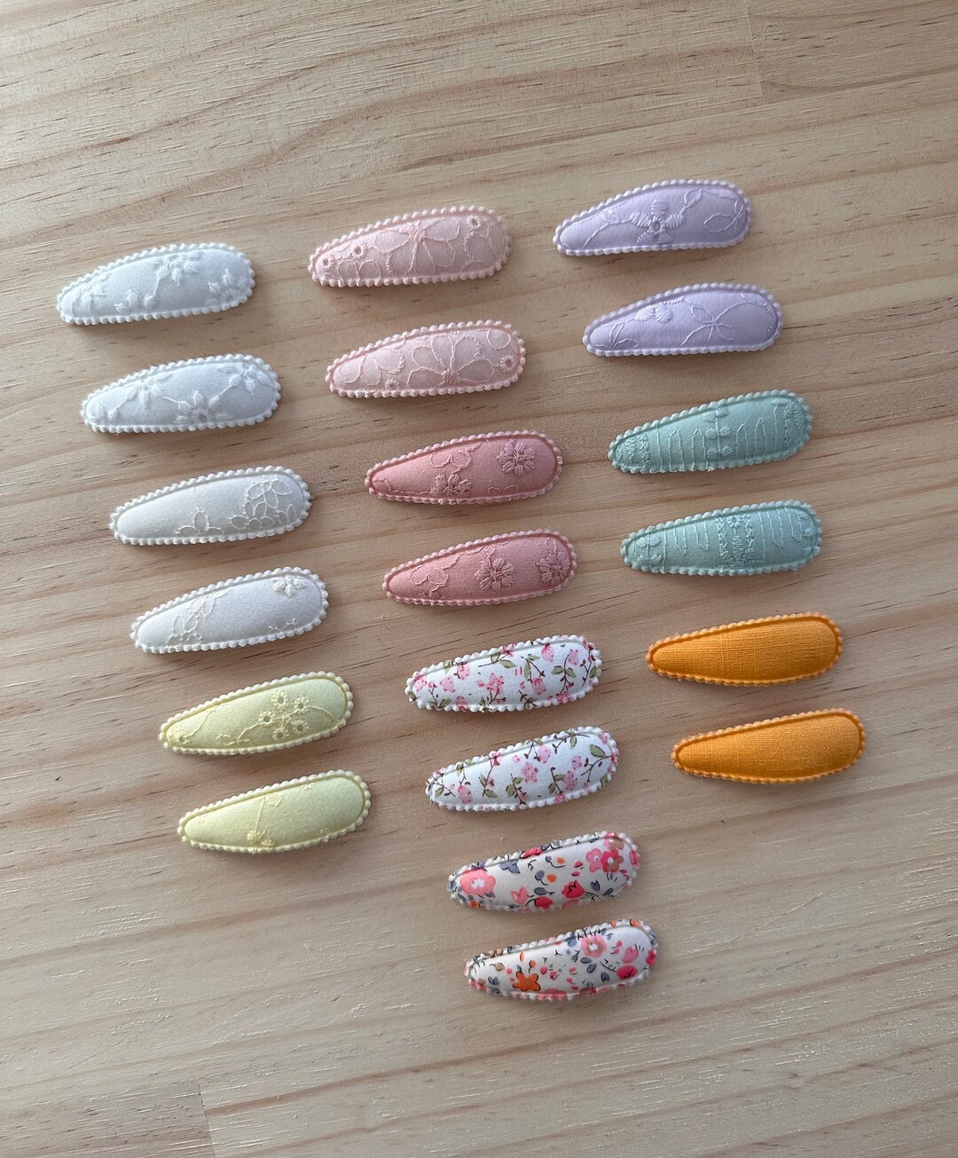 Fabric Snap Clips, Baby Girl Hair Clips, Girl Hair Accessory, Toddler ...