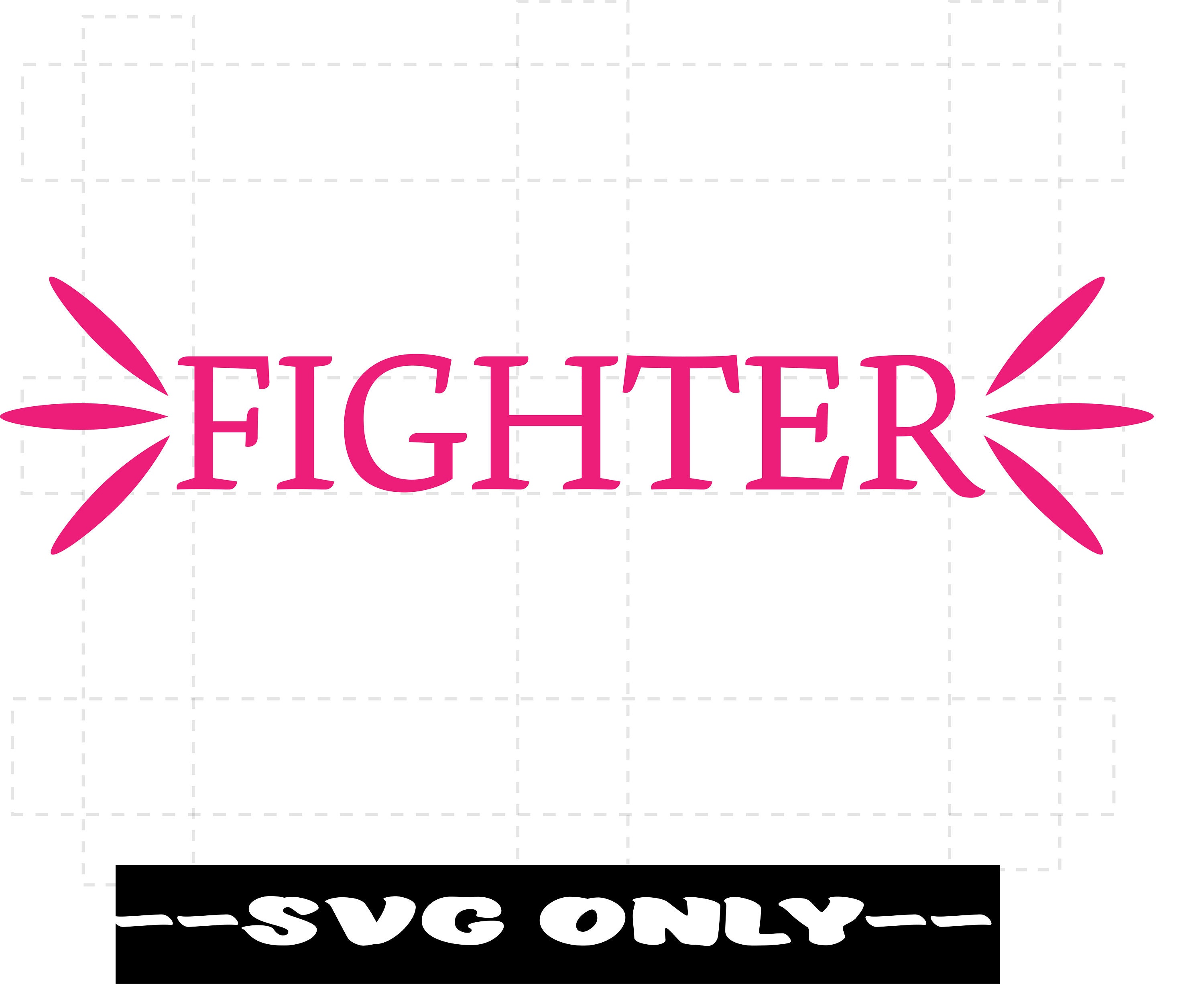 Fighter SVG DIGITAL DOWNLOAD - Etsy
