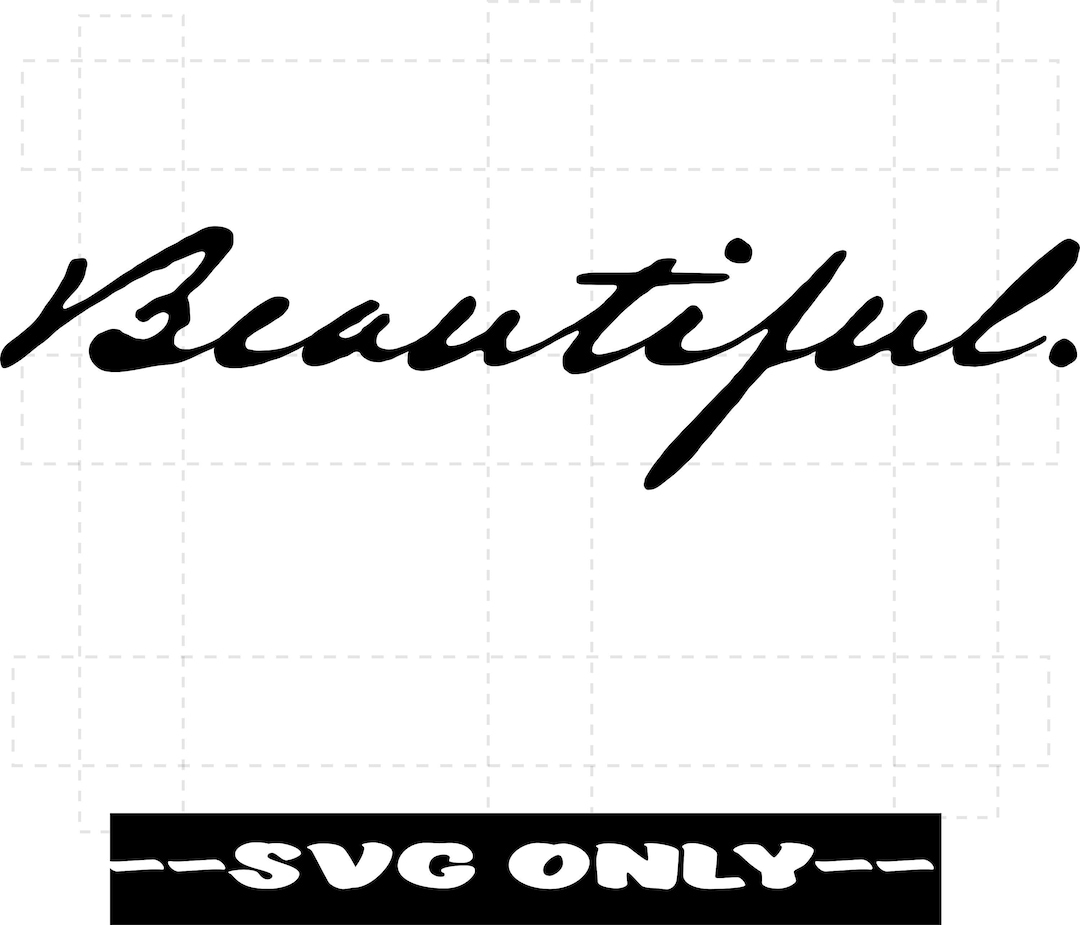 Beautiful SVG DIGITAL DOWNLOAD - Etsy