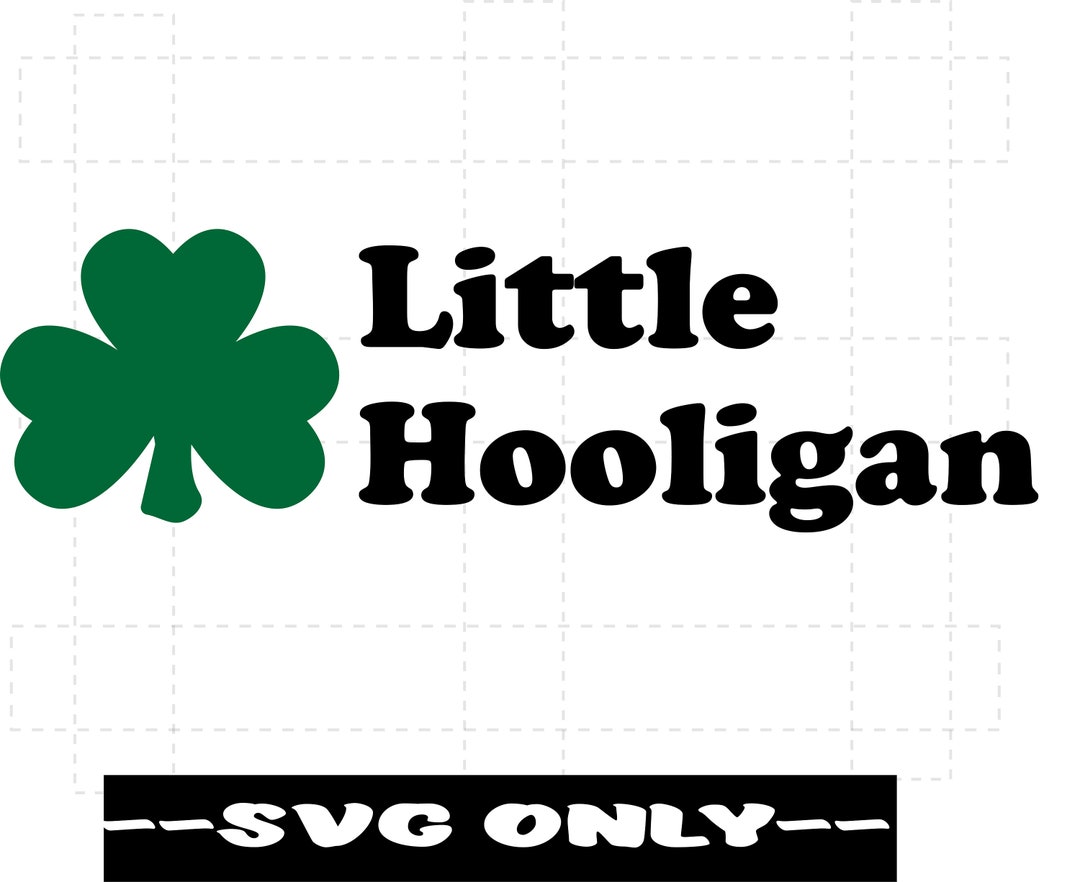 Little Hooligan SVG DIGITAL DOWNLOAD - Etsy