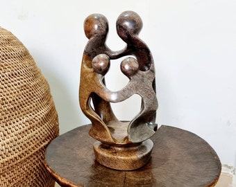 Family of 4 Sculpture - Etsy