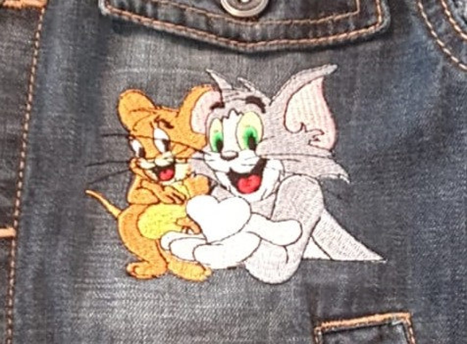 Embroidery Digital Pattern Tom and Jerry - Etsy