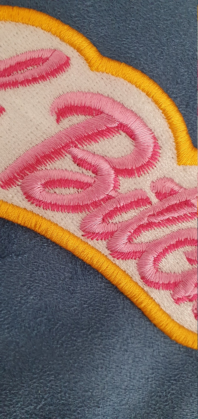 Embroidery Digital Pattern Patch Bad Bitch - Etsy