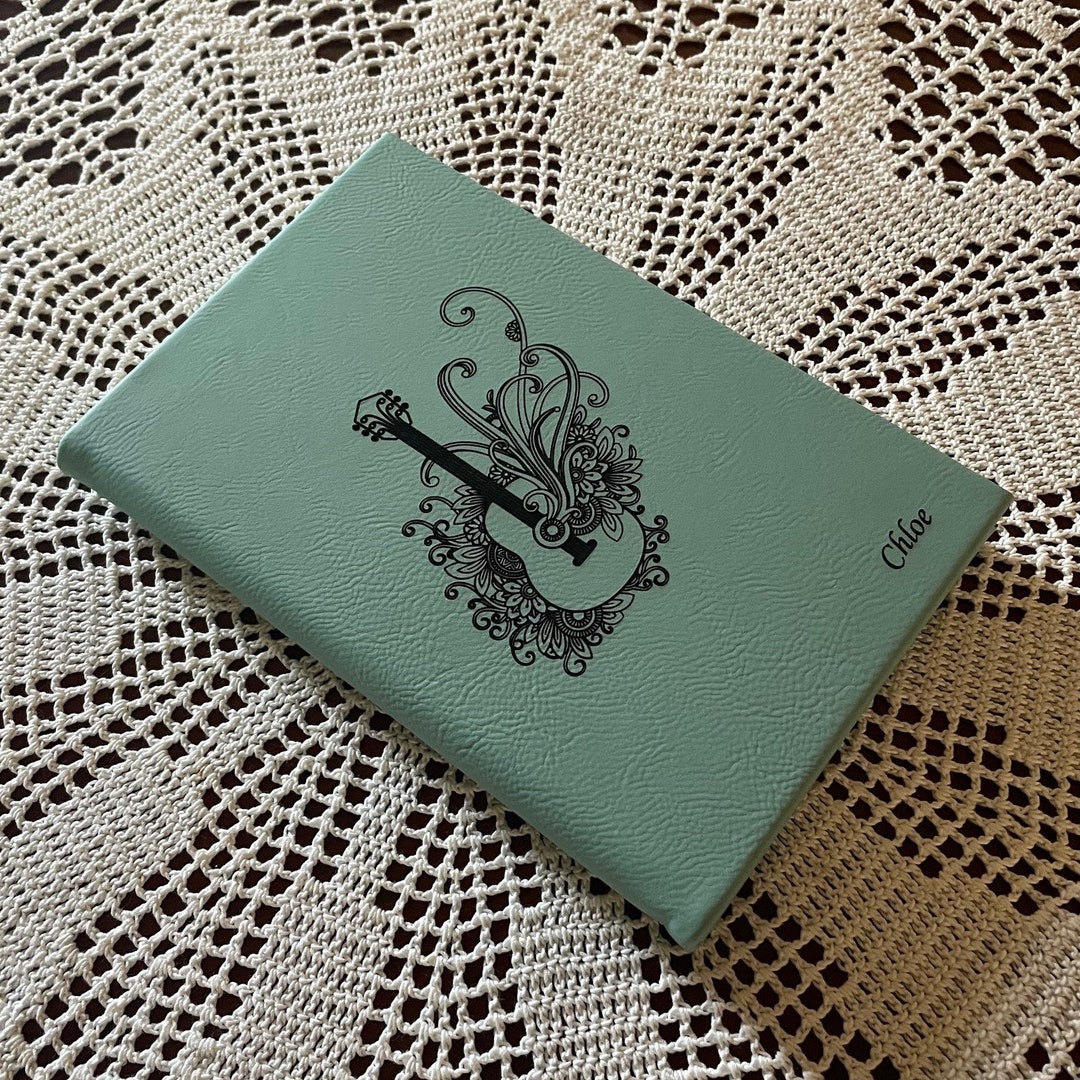 Journal - Monogrammed - Notebook - Personalized Leatherette ...