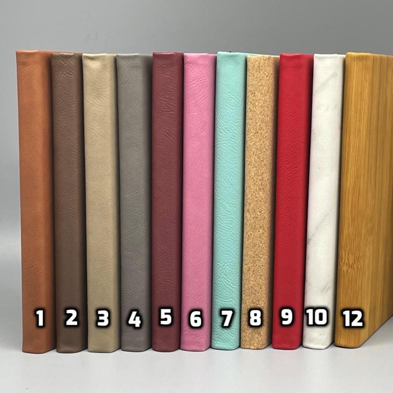 Journal Monogrammed Notebook Personalized Leatherette | Etsy