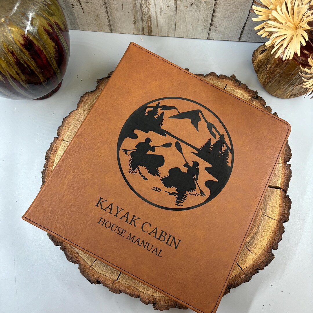 Personalized Leatherette Binder: Engraved 3-ring Binder, Guest Book - Etsy