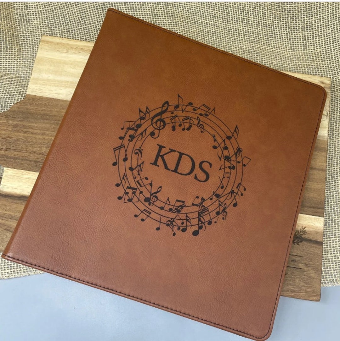 2" Personalized Music Binder,3 Ring Binder, Custom Binder, - Etsy
