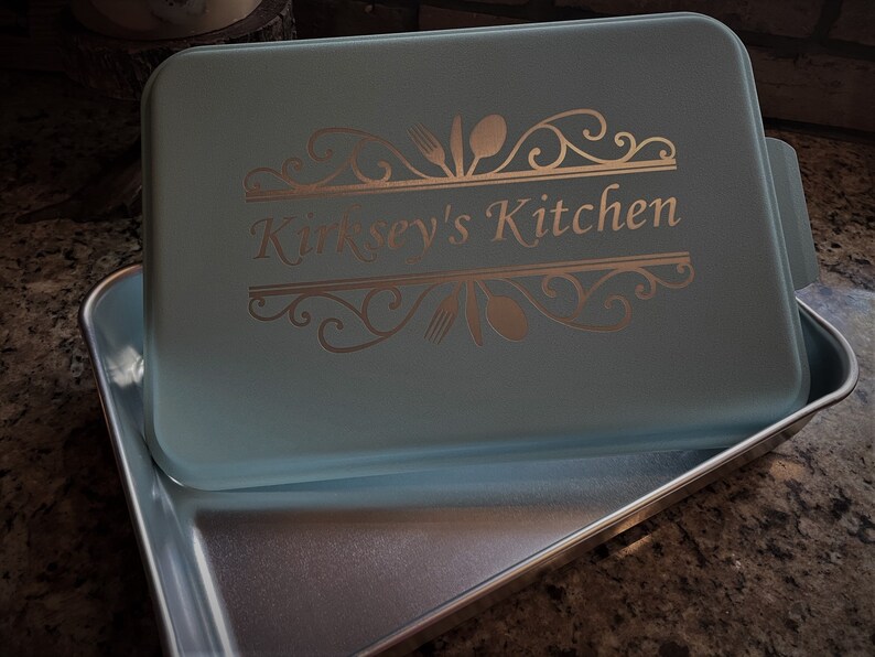 Personalized Cake Pan Custom Engraved Baking Dish Baking Pan - Etsy